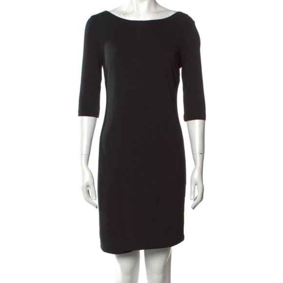 rag & bone | Dresses | Rag Bone Black Long Sleeve Ponte Knit Dress ...